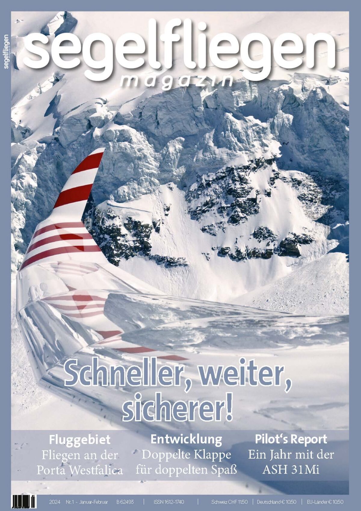 Segelfliegen magazin 01-2024 – Wir starten ins Neuen Jahr!