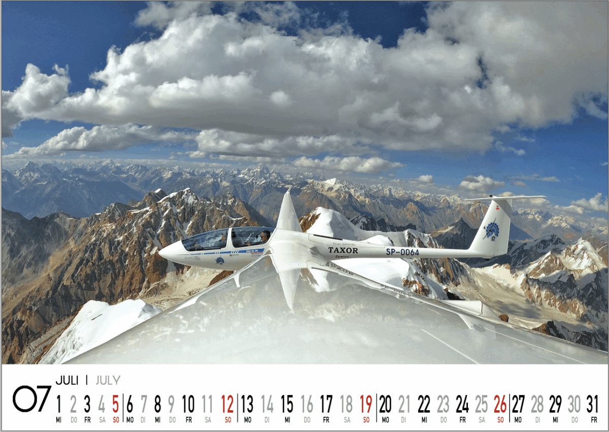 Holen Sie sich hier Ihren Segelflug Kalender!